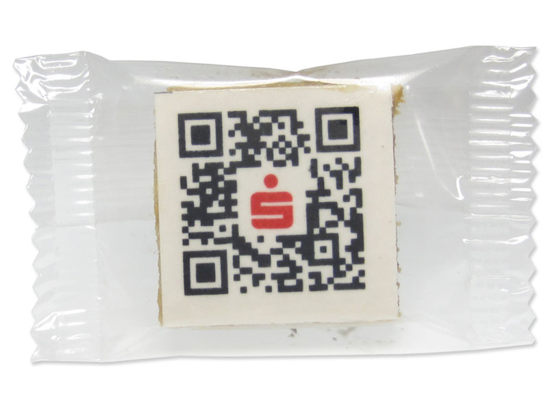 Kekse mit QR-Code bestellen
